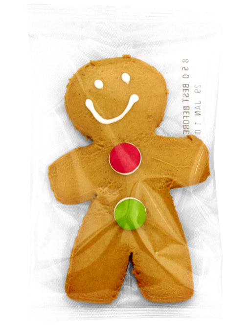 Gingerbread Man - Original in CLEAR Film – snowycookies.com.au